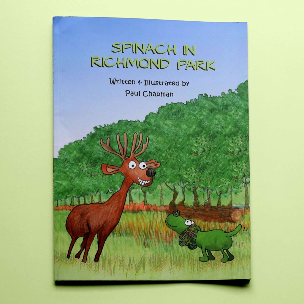 Spinach in Richmond park - Children's book | Green Dog Design